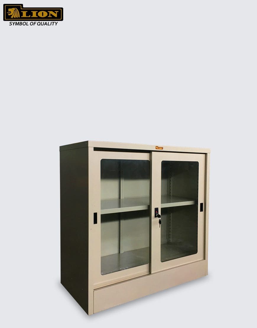 Steel Cupboard Lion 31 K | Subur Furniture Online Store