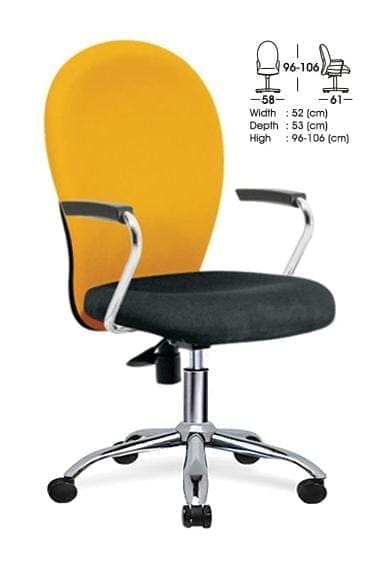 CASA I B CR Kursi Kantor Indachi | Subur Furniture Online Store