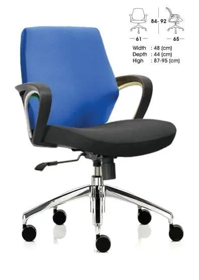 D 3004 AL Kursi Kantor Indachi | Subur Furniture Online Store