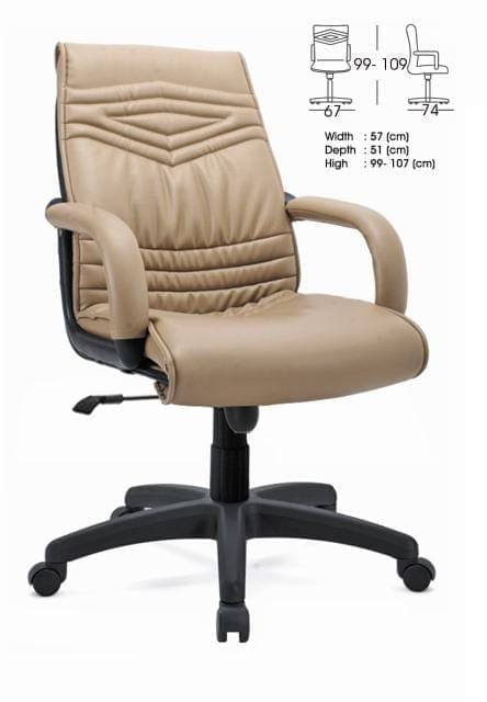 D 582 TC Kursi Kantor Indachi | Subur Furniture Online Store