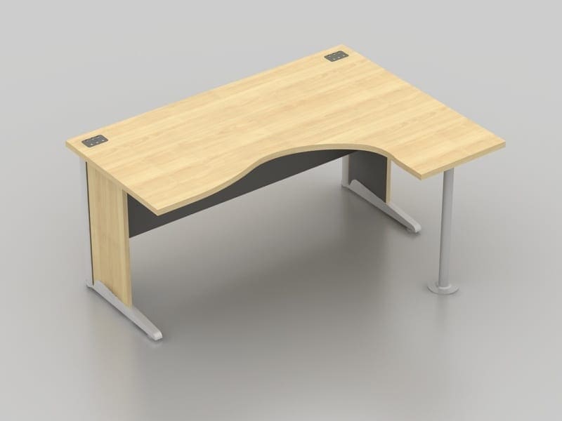 Meja Kantor Eksekutif Bentuk L Modera B Class Type BSD 1116R | Subur ...