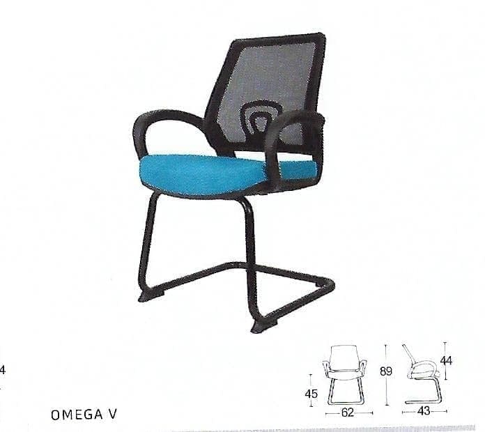 Omega V Kursi Kantor Savello | Subur Furniture Online Store