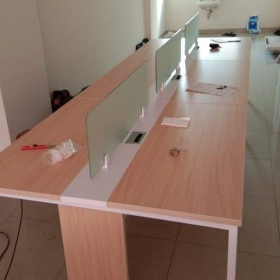 UOD 7033 (3 Set) Meja Kantor Uno | Subur Furniture Online Store