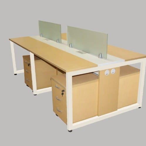 UOD 7022 (2 Set) Meja Kantor Uno | Subur Furniture Online Store
