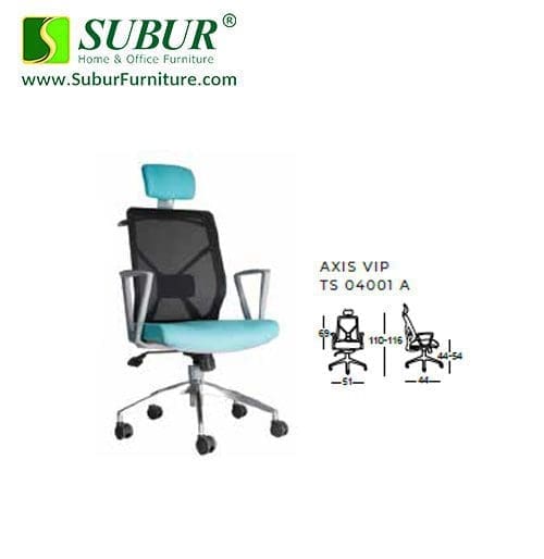 Kursi Kantor Chairman Axis Vip TS 04001 A | Subur Furniture Online Store