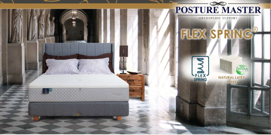 Springbed Quantum Type PM FlexSpring Latex Zipper | Subur Furniture ...