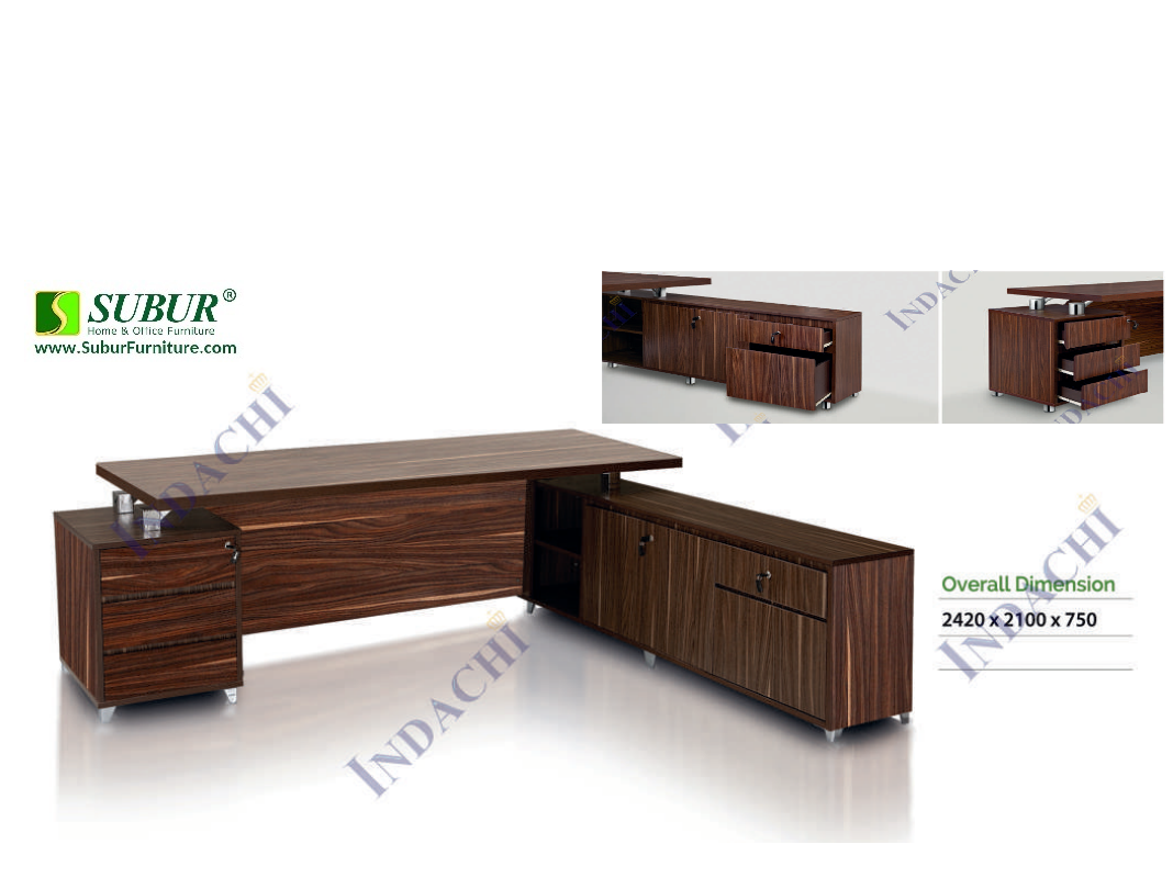 Meja Direktur Indachi tipe VT DIR 22 | Subur Furniture Online Store