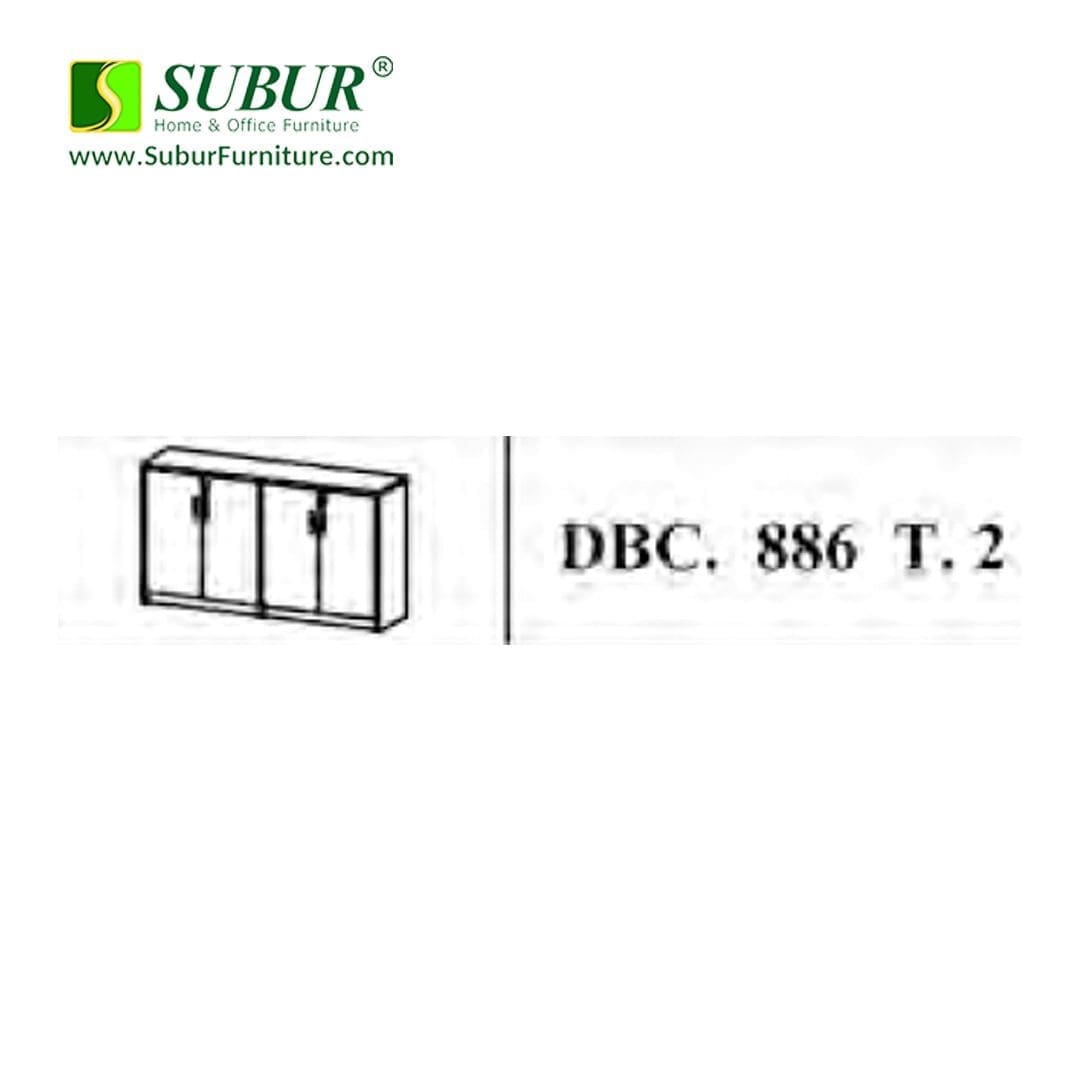 Lemari Arsip Indachi type DBC 886 T 2 | Subur Furniture Online Store
