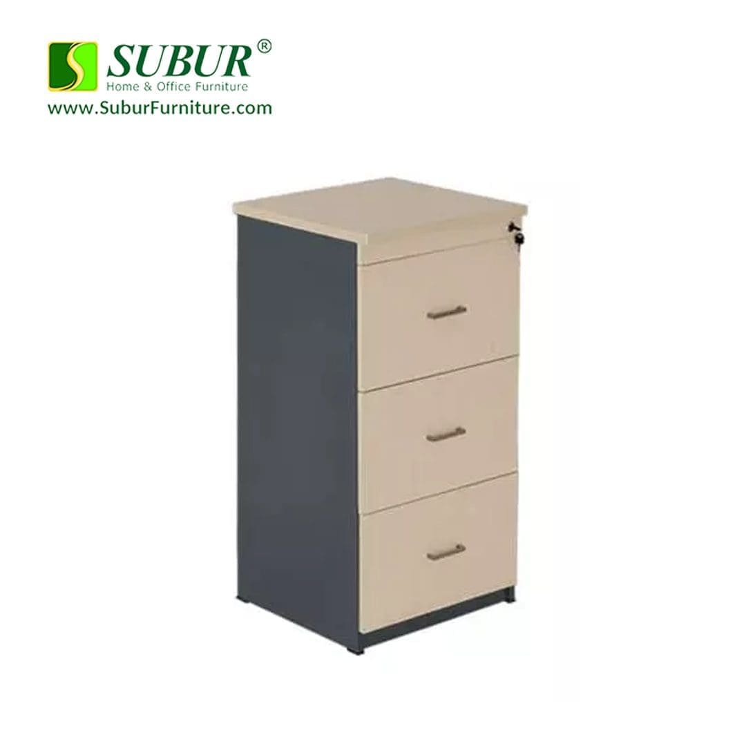 Filling Cabinet Indachi type DFC 333 PF | Subur Furniture Online Store