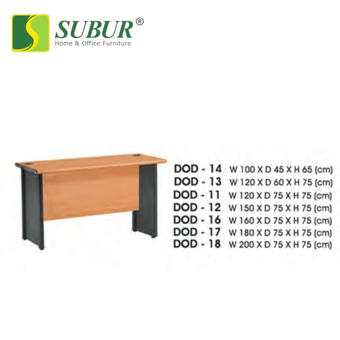 Meja Kantor Donati type DOD 16 | Subur Furniture Online Store