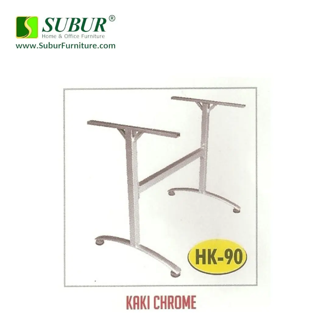 Kaki Meja Restoran Polaris type HK 90 | Subur Furniture Online Store