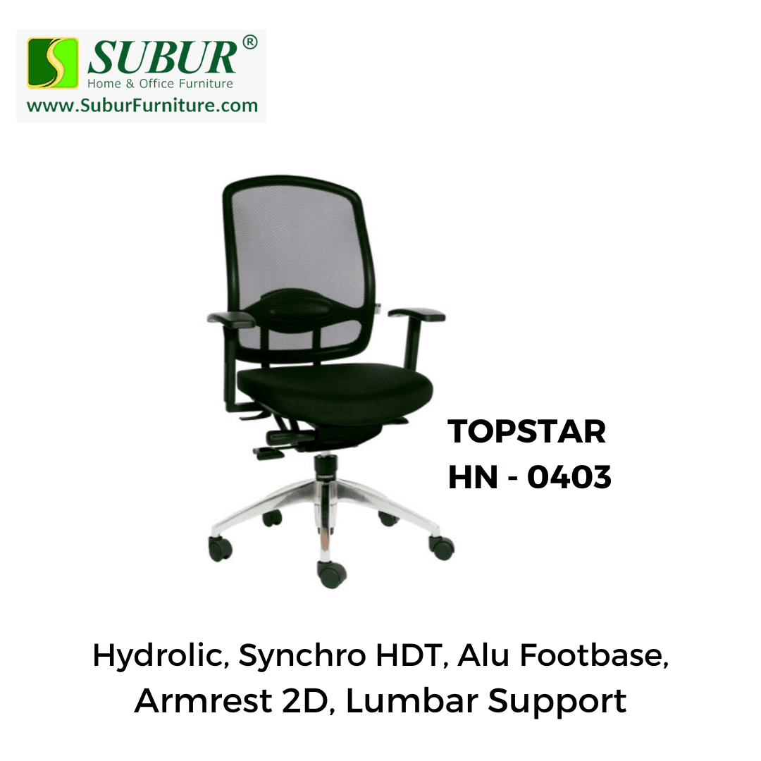 Kursi Kantor Chairman Topstar HN - 0403 | Subur Furniture Online Store