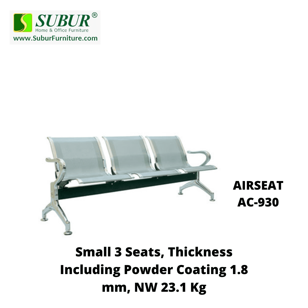 Kursi Tunggu Chairman Airseat AC-930 | Subur Furniture Online Store
