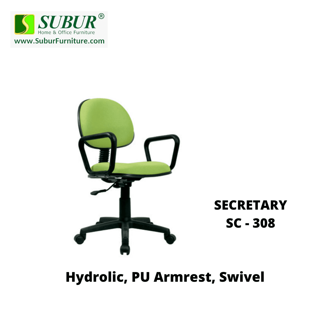Kursi Kantor Chairman Secretary SC - 308 | Subur Furniture Online Store