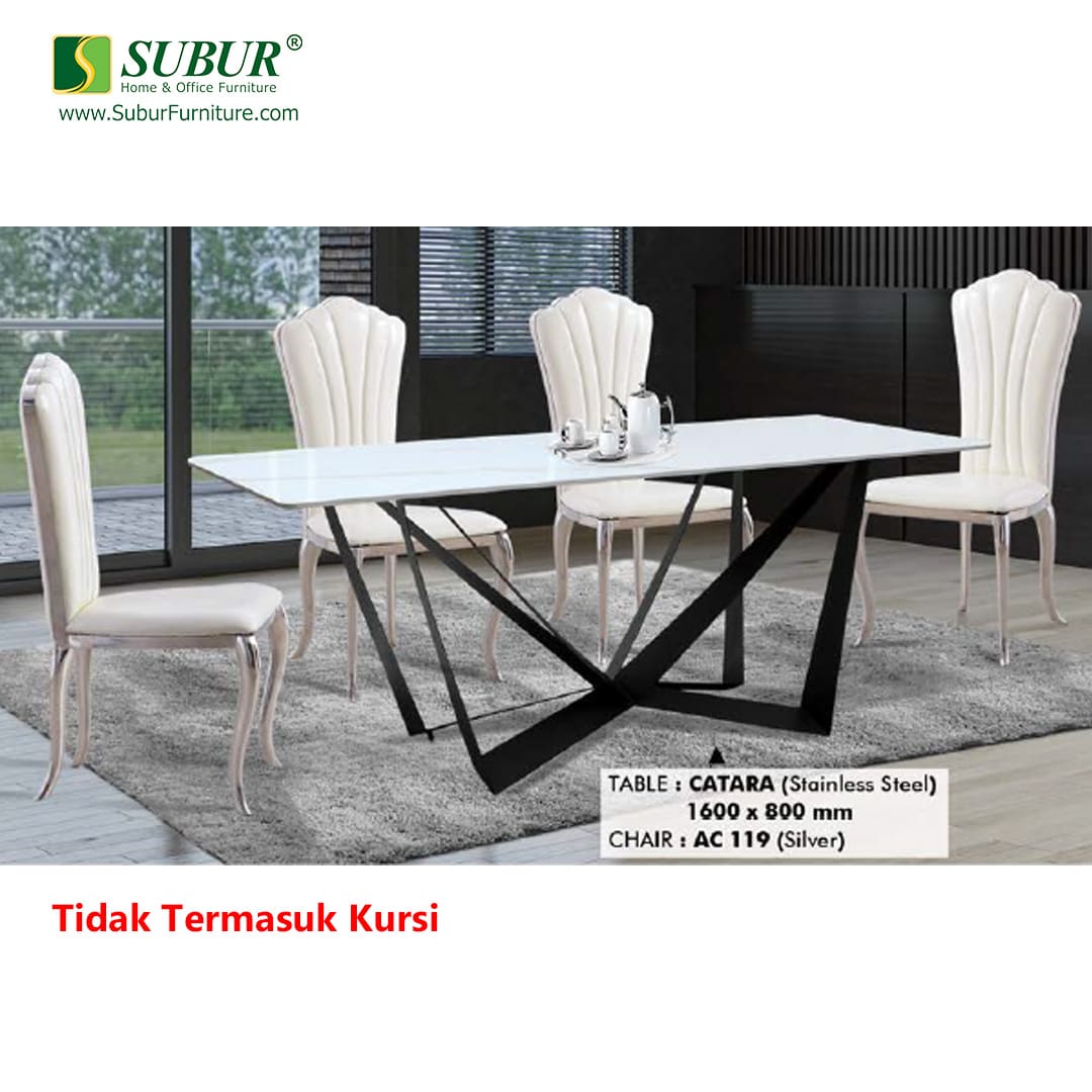 Meja Makan Aveda tipe Catara Harta Termurah dan Awet