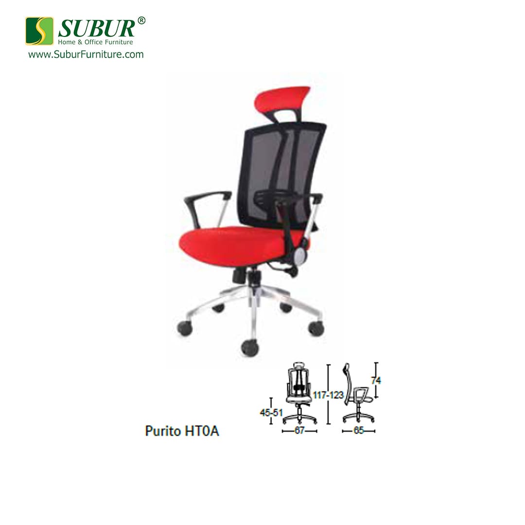 Kursi Kantor Savello tipe Purito HTOA Harga Termurah